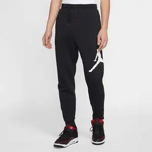 JORDAN Jumpman Fleece Casual Long Pants - Black