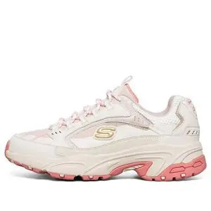 Sketchers Stamina Athletic Sneakers - White/pink