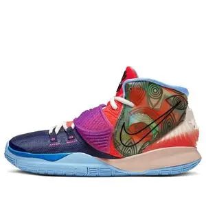 Nike Kyrie 6 Preheat "heal The World" Sneakers - Red/blue