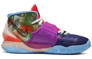 Nike Kyrie 6 Preheat "heal The World" Sneakers - Red/blue