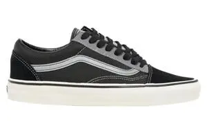 VANS Old Skool Low Top Casual Sneakers - Black/gray