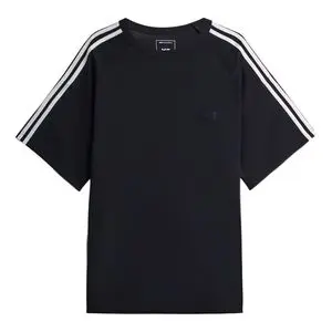 Adidas Y-3 Short Sleeve Tee 3-stripes T-shirt - Black