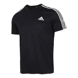 Adidas 3-stripes Casual Sports T-shirt - Black