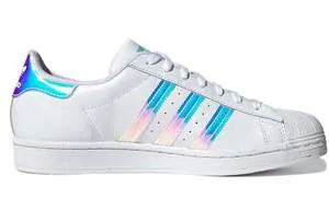 Adidas Superstar " Iridescent" Sneakers - White