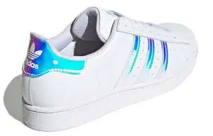 Adidas Superstar " Iridescent" Sneakers - White