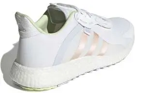 Adidas White Blue" Sneakers