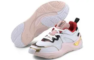 PUMA Charlotte Olympia X Rise Sneakers - White/pink/red