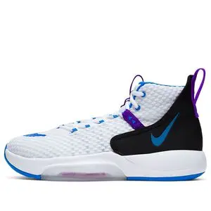 Nike Zoom Rize High Top Sneakers - White/blue/purple