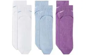 Nike Lightweight Ankle Sports Training Socks 3 Pack - Multi-color