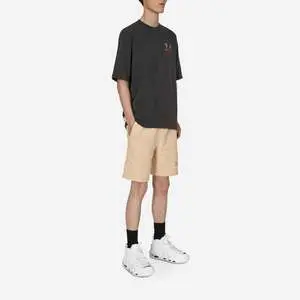 JORDAN X Union Crossover Ss22 Solid Color Breathable Logo Round Neck Short Sleeve Asia Edition Black - Default Color