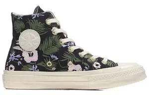 CONVERSE Chuck 70 Hi Cherry Blossom Sneakers - Black
