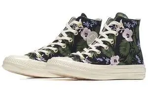 CONVERSE Chuck 70 Hi Cherry Blossom Sneakers - Black