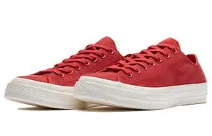 CONVERSE Chuck 70 Ox Enamel Lace-up Sneakers - Red