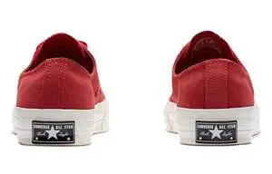 CONVERSE Chuck 70 Ox Enamel Lace-up Sneakers - Red
