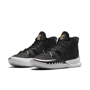 Nike Kyrie "ripple Effect" Mid Top Basketball Shoes - Black/white