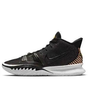 Nike Kyrie "ripple Effect" Mid Top Basketball Shoes - Black/white