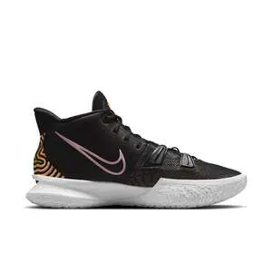 Nike Kyrie "ripple Effect" Mid Top Basketball Shoes - Black/white