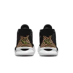 Nike Kyrie "ripple Effect" Mid Top Basketball Shoes - Black/white