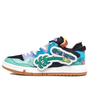 LI-NING X Steven Harrington Dual Velcro Artistic Sneakers - Multi-color