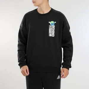 Adidas Earth Letter Printing Casual Sweatshirt
