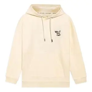 LI-NING Way Of Wade We Are One Graphic Hoodie - Beige/black