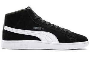PUMA Smash V2 Mid Sneakers - Black