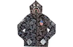 Adidas X A Bathing Ape Sb Shark Hoodie