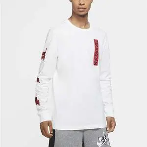 JORDAN Long Sleeves T-shirt Red