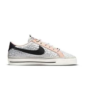 Nike Serena Williams Design Crew X Court Legacy Low Top Sneakers - White/black/pink