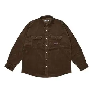 PALACE Drop Shoulder Cord Shirt 'nice - Brown