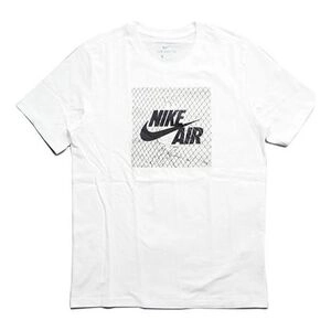 Nike Logo Printing Round Neck Short Sleeve - White