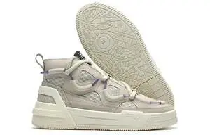 FILA Retro High Top Sneakers With Shock Absorption