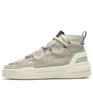FILA Retro High Top Sneakers With Shock Absorption