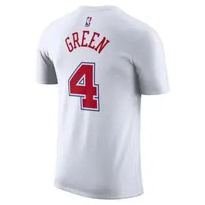 Nike Houston Rockets Jalen Green 4 City Edition T-shirt - White/red