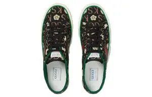 Gucci Tennis 1977 Ken Scott Sneakers - Black/green/red