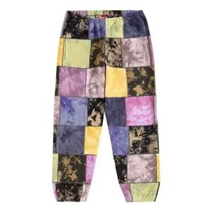 Supreme Patchwork Tie Dye Sweatpants - Multi-color