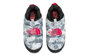 The North Face Nuptse Mules - Grey/black/pink