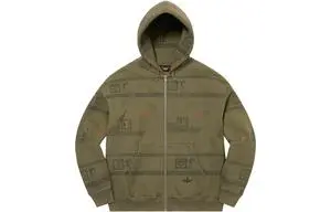 Supreme Zip Up Hooded Jacket