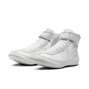 Nike Speedsweep Wrestling Shoes - White/metallic Silver
