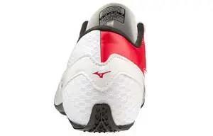 Mizuno Geo Silencer Fx Athletic Spikes - White/red
