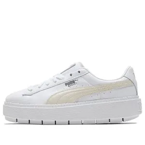 PUMA Suede Platform Trace Animal Sneakers - White
