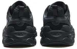 FILA 3m Reflective Low Top Sneakers - Black/white