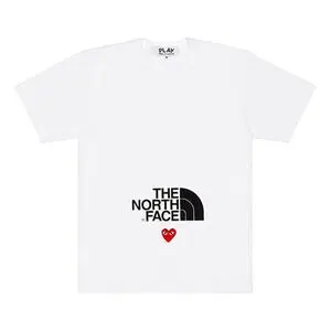 Play Comme Des Garcon X The North Face 'play Together' Short-sleeved - White