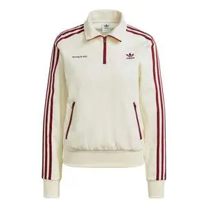 Adidas X Sporty & Rich Half-zip Track Jacket - White