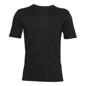 Under Armour Curry Logo Printing T-shirt - Black