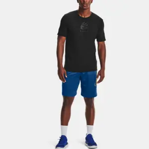 Under Armour Curry Logo Printing T-shirt - Black