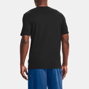 Under Armour Curry Logo Printing T-shirt - Black