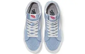 VANS Og Sk8-hi Lx Suede/canvas High-top Sneakers - Blue