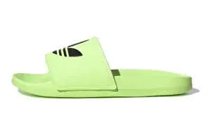 Adidas Originals Adilette Lite Slipper - Black/green