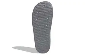Adidas Adilette Lite Slides With Trefoil Logo - Grey
